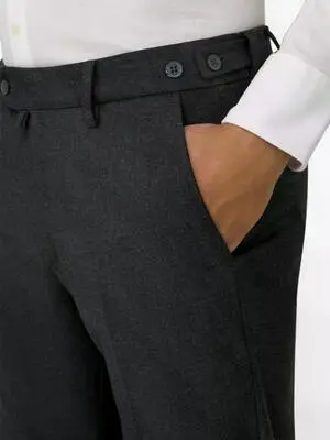 Boggi Milano Stretch Flannel Trousers