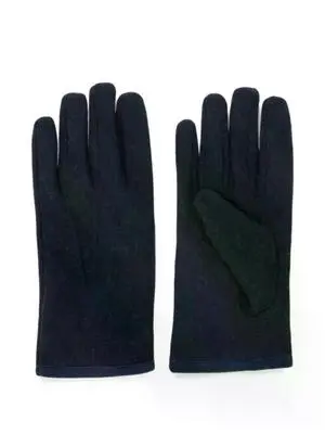 Boggi Milano Gloves In Wool Jersey - Blue