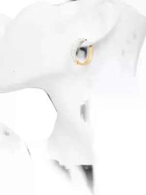 Guess Crystal-embellished Hoop Earrings