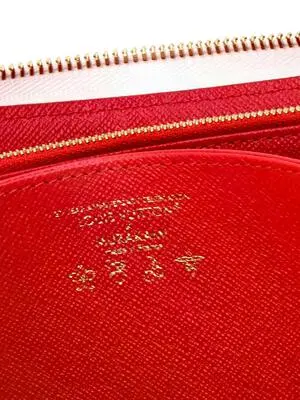 LOUIS VUITTON X Takashi Murakami Zippy Wallet Limited Edition Monogram Cerises Small Wallets