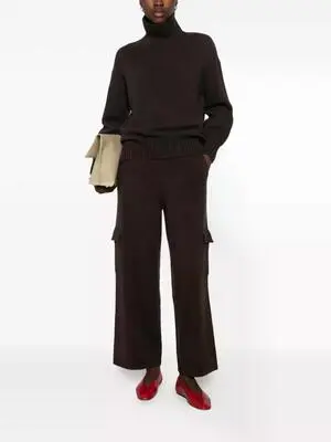 FTC Roll-neck Ribbed-trim Sweater