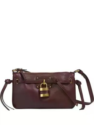 Chloé Mini Paddington Sling Pouch With Strap In Soft Leather