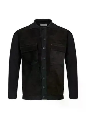 MANIFATTURE DEL NORD Button-up Jacket - Black