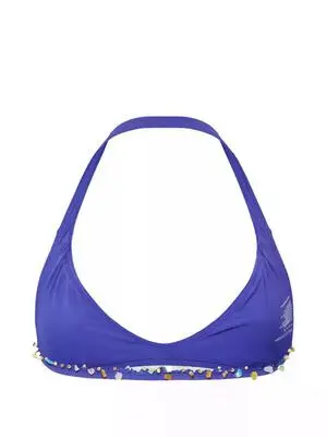 Christopher Esber Beach Quartz Bikini Top Blue