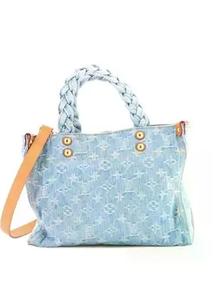LOUIS VUITTON Let Go Monogram Denim Pm Tote Bag