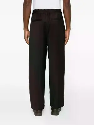 Imperial Pleated Wide-leg Trousers