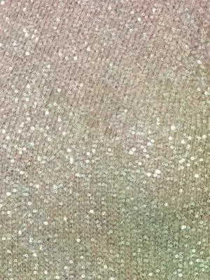 D.exterior Sequin-embellished High-neck Top