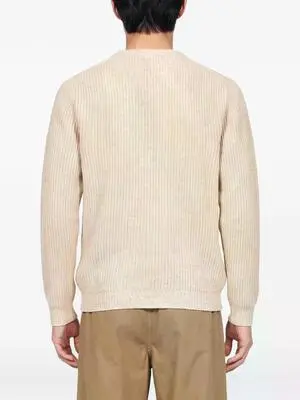MANIFATTURE DEL NORD Ribbed-knit Sweater