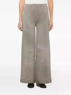 D.exterior Elasticated-waist Palazzo Pants