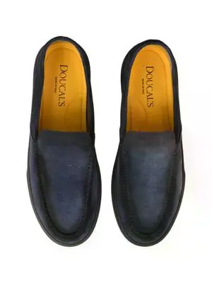 DOUCAL'S Suede-finish Slip-on Trainers