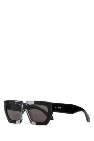 Alaïa Acetate Sunglasses - Black