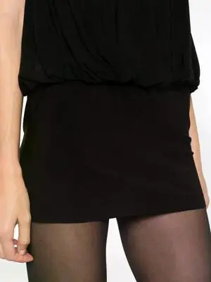 Norma Kamali Sleeveless Mini Dress - Black