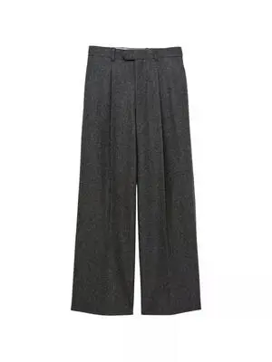 Carven Pleated Wide-leg Trousers