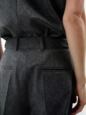 Carven Pleated Wide-leg Trousers