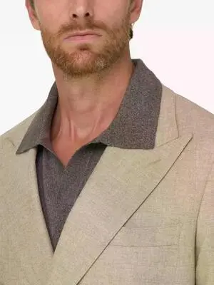 Boggi Milano Blazer Double-breasted In Wool Cashmere