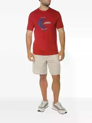 Armani Exchange Logo-print Cotton T-shirt - Red