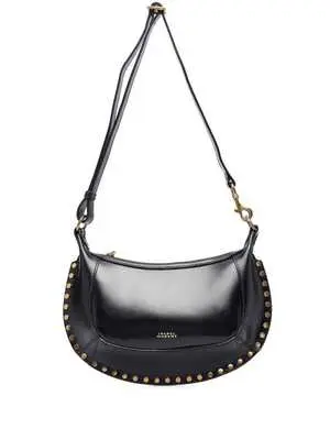 Isabel Marant Étoile Marant Oskan Moon Shoulder Bag With Studs