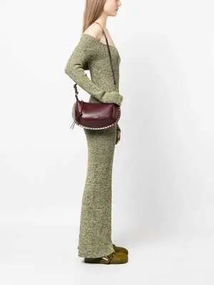 Isabel Marant Étoile Marant Oskan Moon Shoulder Bag - Red