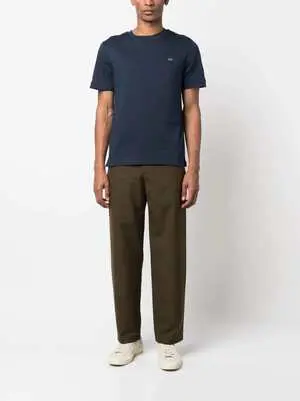 Missoni Embroidered Logo Cotton Crew-neck T-shirt