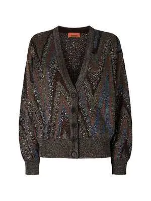 Missoni Sequin-embellished Cardigan - Black