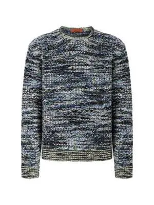 Missoni Zigzag Knit Crew-neck Sweater