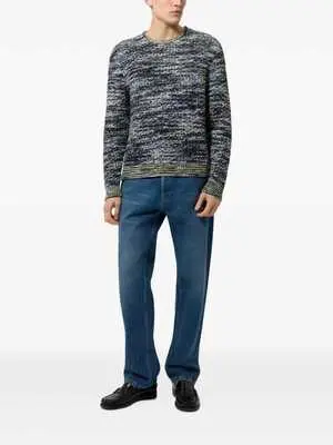 Missoni Zigzag Knit Crew-neck Sweater