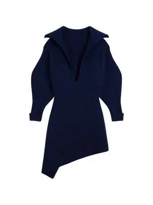 Givenchy Wool And Cashmere Midi Dress - Blue
