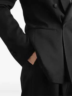 Dolce & Gabbana Double-breasted Techno Gabardine Jacket