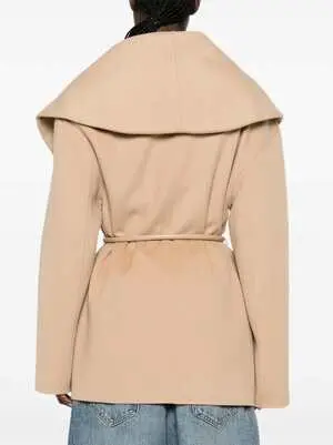 Sportmax Belted Shawl-collar Jacket