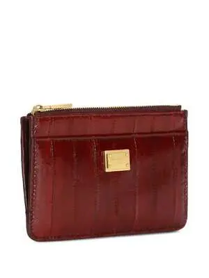 Dolce & Gabbana Eel Skin Card Holder