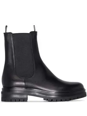 GIANVITO ROSSI Chelsea Chester Boots - Black