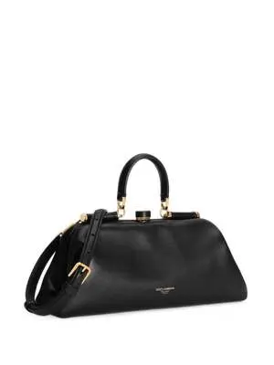 Dolce & Gabbana Medium Grandma Handbag In Plongé Nappa Leather