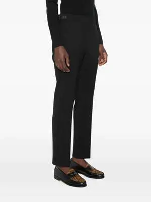 Max Mara Tailored Trousers With Buckle Detail