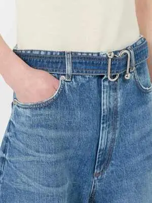 Sportmax Belted Wide-leg Jeans