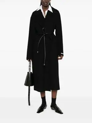 Sportmax Zannata Belted Coat With Notch Lapels
