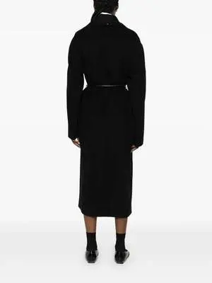 Sportmax Zannata Belted Coat With Notch Lapels