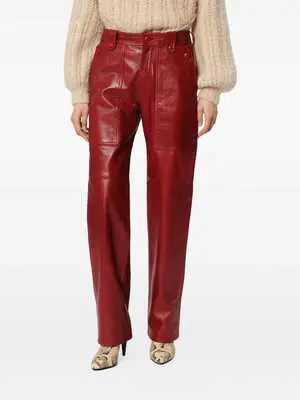 Isabel Marant Étoile Marant Valka Leather Trousers