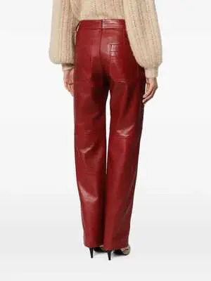 Isabel Marant Étoile Marant Valka Leather Trousers