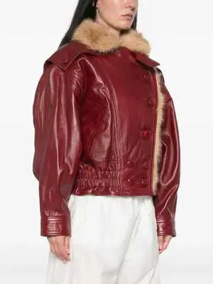 Isabel Marant Étoile Marant Valina Glossy Leather Jacket