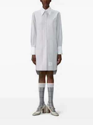 Thom Browne Striped Mini Dress