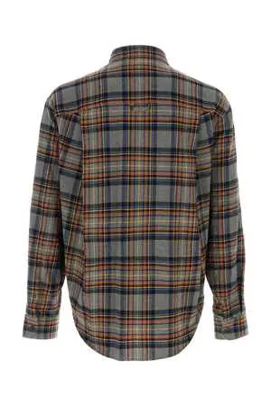 Dsquared2 Embroidered Flannel Shirt - Multicolor