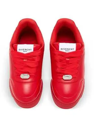 Givenchy Puffy Yard Sneakers In Nappa Leather - Red