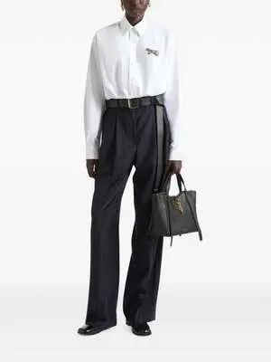 Givenchy Pleated Pinstripe Trousers