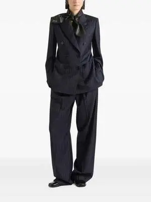 Givenchy Pleated Pinstripe Trousers