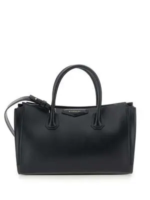 Givenchy Small Antigona Catchall Bag In Glossy Grained Leather