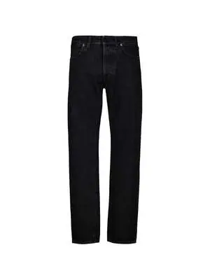 Stone Island Regular Straight-leg Jeans - Black