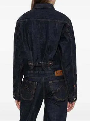 Kenzo Floral-pattern Denim Jacket