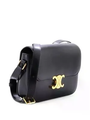 Celine Triomphe Shoulder Bag Smooth Calfskin Medium Crossbody Bag