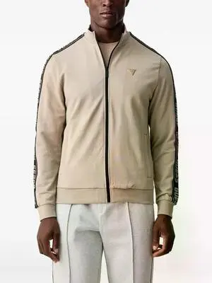 Guess Full Zip Sweatshirt - Neutrals