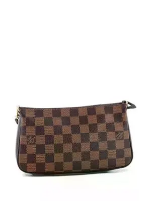 LOUIS VUITTON Navona Pochette Accessoires Damier Clutch Bag